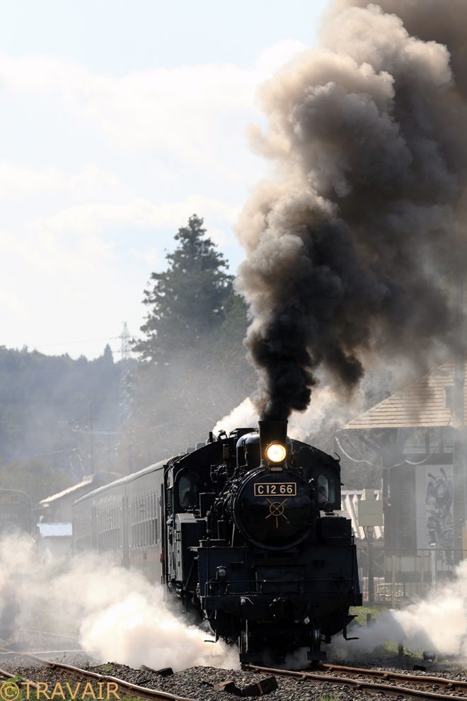(11/4)C12-66「SLもおか」撮影 | TRAVAIR Railway Photograph