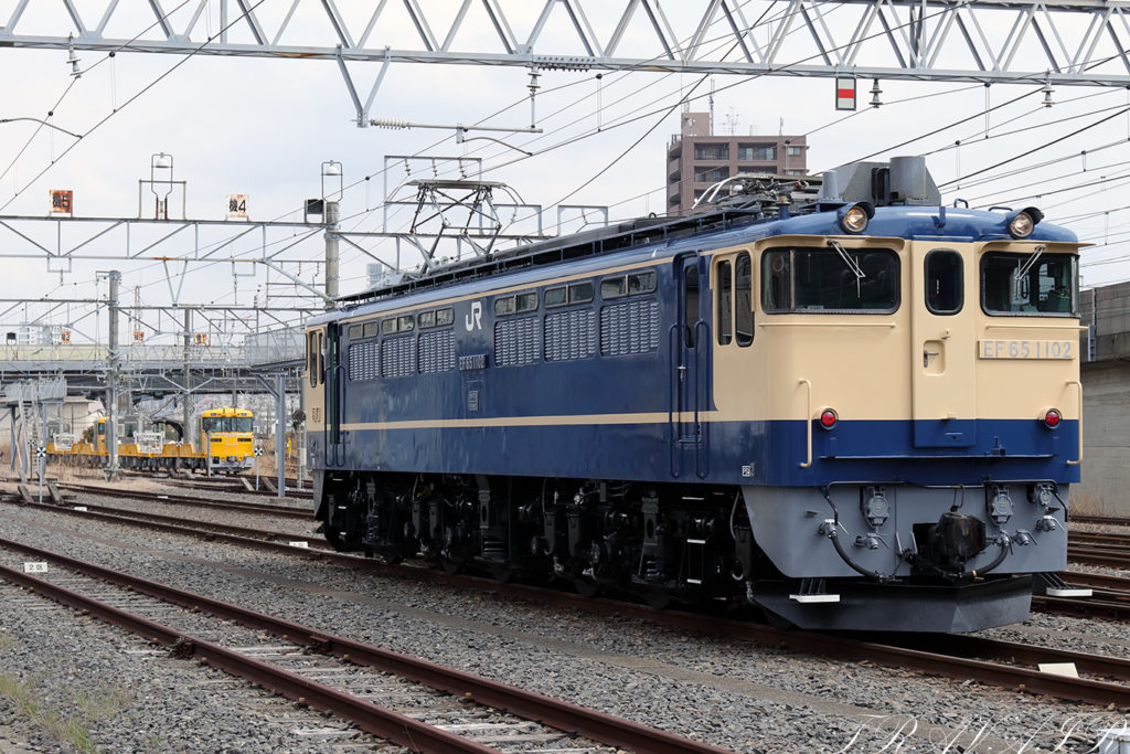 (3/20)1093レとEF65-1102黒砂試単 | TRAVAIR Railway Photograph