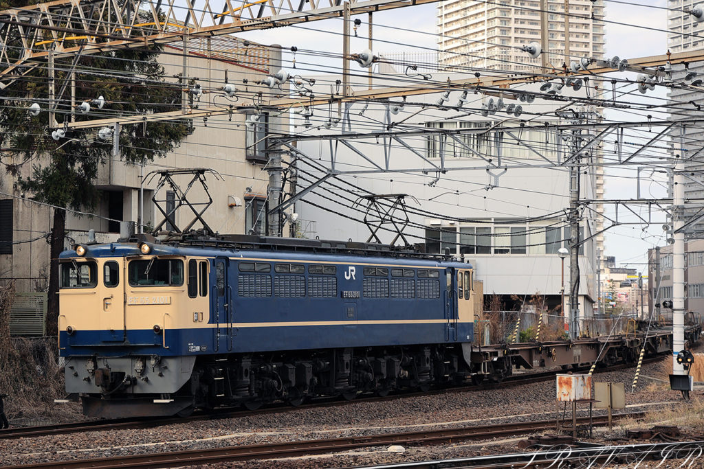 (3/27)EF65-2101の配8592レ | TRAVAIR Railway Photograph