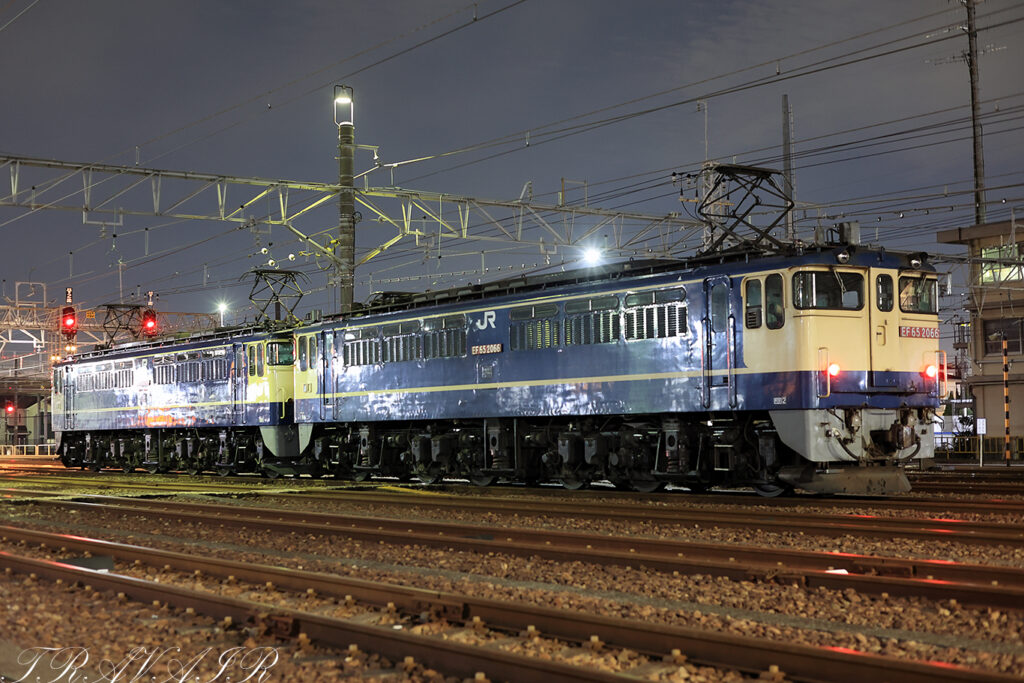 (12/28)EF65重単の1090レ | TRAVAIR Railway Photograph