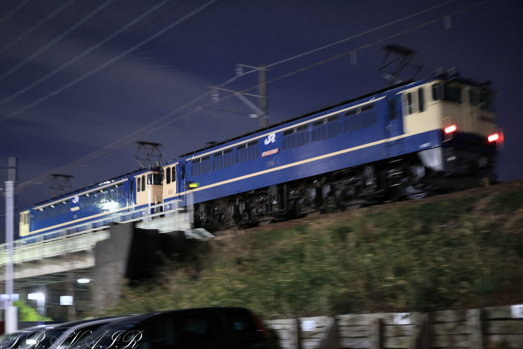 (12/28)EF65重単の1090レ | TRAVAIR Railway Photograph