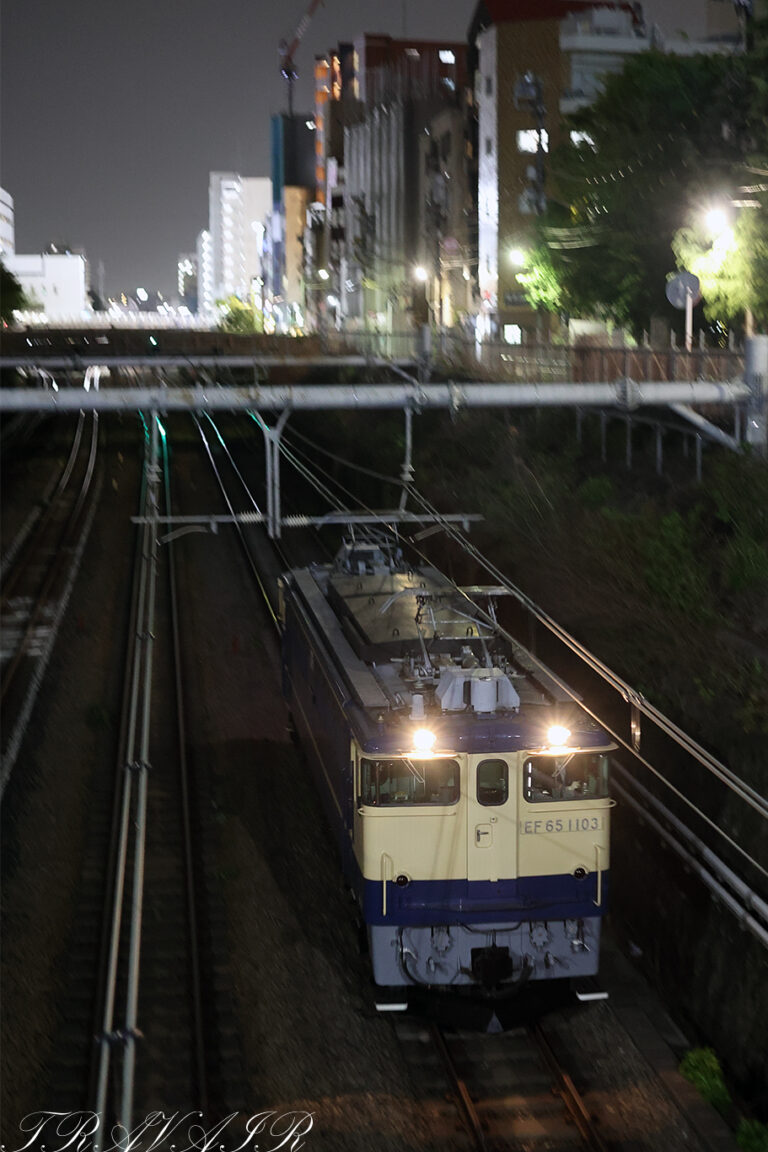(4/14)撮影会に向かうEF65単回を撮影 | TRAVAIR Railway Photograph