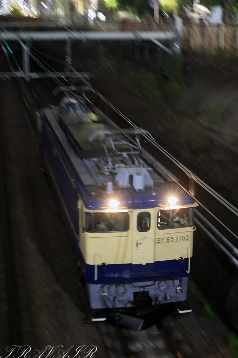 (4/14)撮影会に向かうEF65単回を撮影 | TRAVAIR Railway Photograph