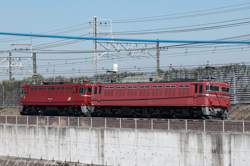 (4/19)EF81-97牽引ED75-759出場回送 | TRAVAIR Railway Photograph